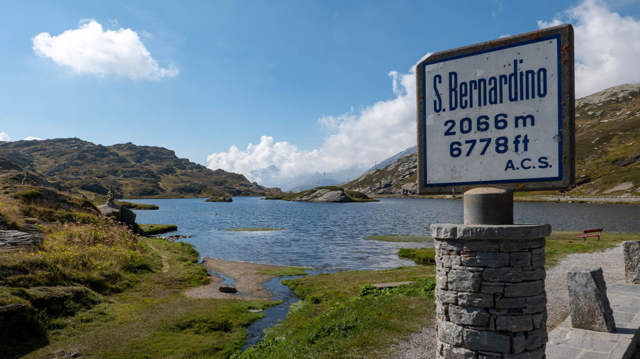 Du col de Splügen à Brig – 2 L à vélo
